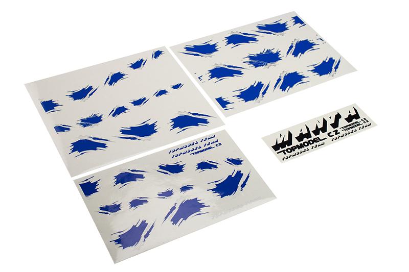 Topmodel CZ - Manta samolepky