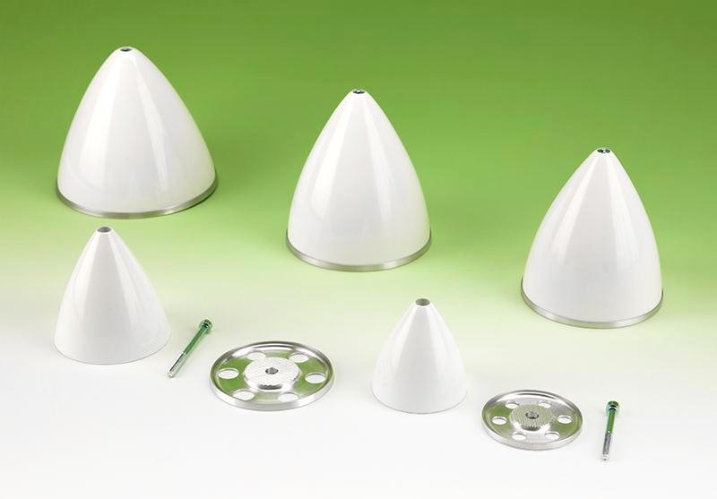 Topmodel CZ - Fiberglass spinner Ø100mm fixed by a central screw